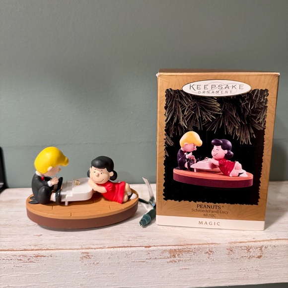 Hallmark | Holiday | 9s Vintage Hallmark Keepsake Peanuts Schroeder ...